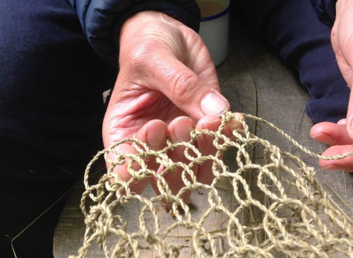 Native Hands: Looped Rush Bags